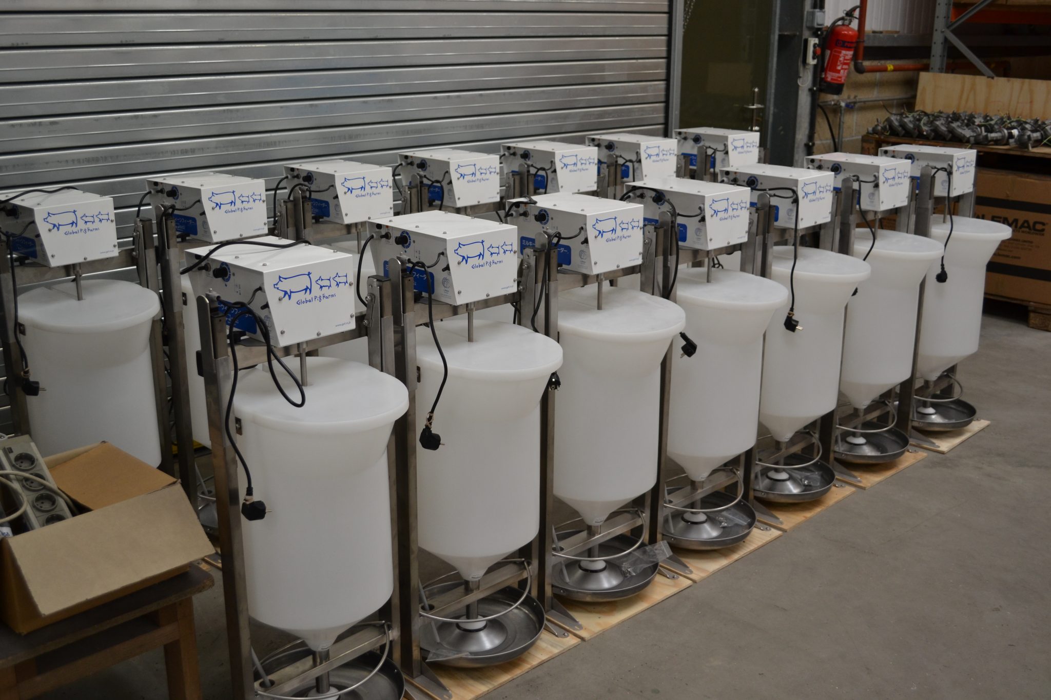 Pig Feeder exports to Japan - Quality Equipment